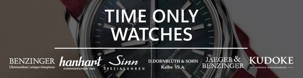 German Watches Showing Time Only