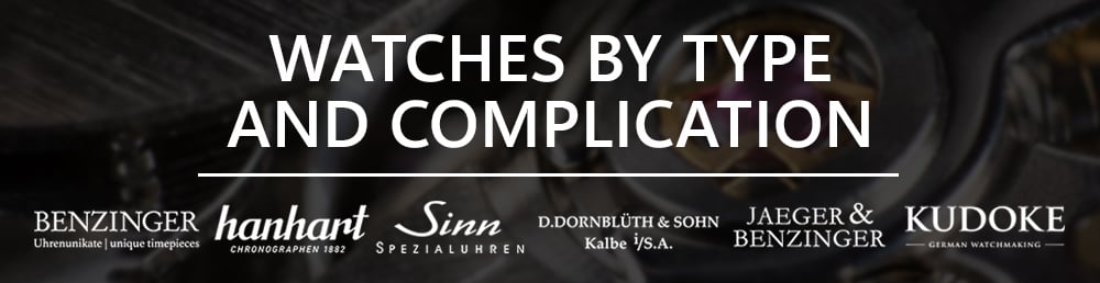 German Watches by Complication - WatchBuys