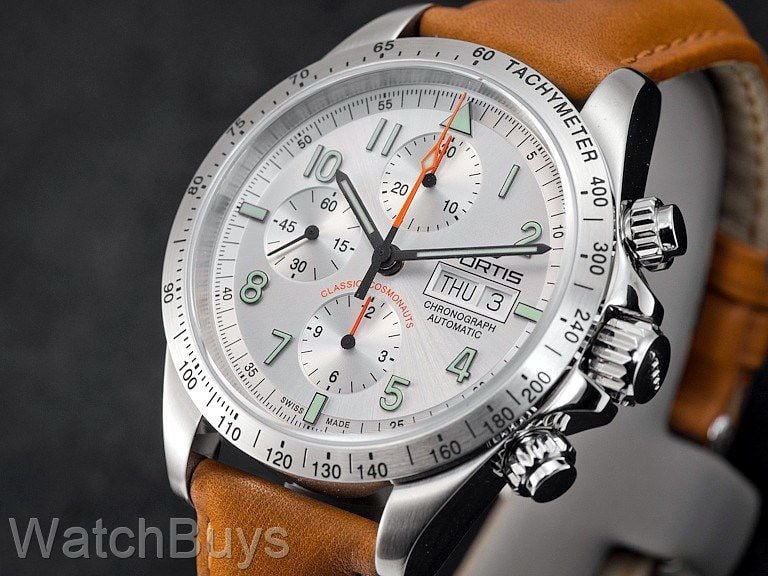 Fortis Classic Cosmonauts Chronograph Steel AM on Strap